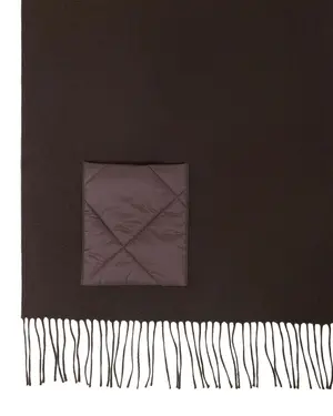 Maje Hooded Wool Scarf