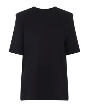 THE FRANKIE SHOP Carrington Padded Shoulder T-shirt