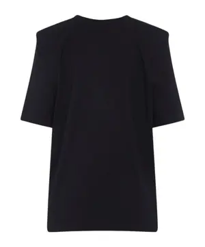 THE FRANKIE SHOP Carrington Padded Shoulder T-shirt