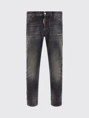 Dsquared2 Skinny Fit Stretch Denim Jeans With Distressed Effect
