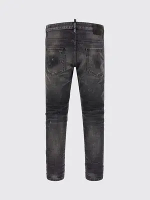 Dsquared2 Skinny Fit Stretch Denim Jeans With Distressed Effect