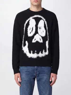 Y3 Chito Graphic Print Viscose Blend Crewneck Jumper