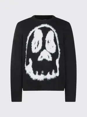 Y3 Chito Graphic Print Viscose Blend Crewneck Jumper