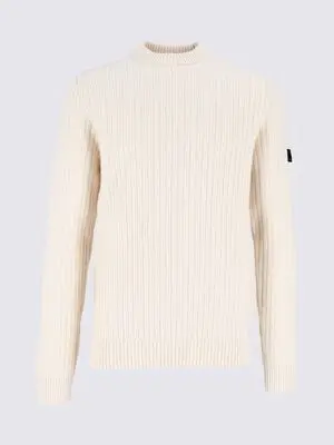 Barbour Ribbed Wool And Cotton-blend Crewneck Jumper