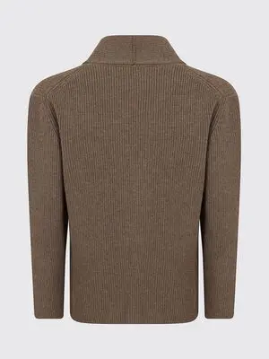 BALLANTYNE V-neck Pure Wool Button-up Cardigan
