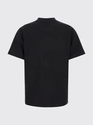 Casablanca Graphic Print Organic Cotton Crewneck T-shirt - Black