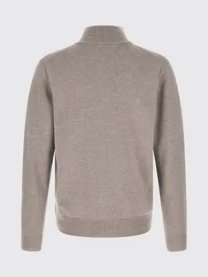 Brioni High-neck Pure Cashmere Cardigan With Button Closure