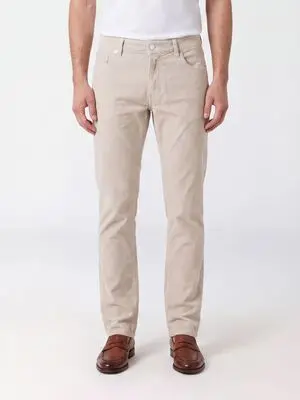 Jacob Cohen Slim Fit Cotton Blend Corduroy Trousers - Grey 2