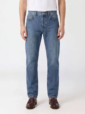 DONDUP Mid-rise Five-pocket Straight Fit Cotton Denim Jeans - Blue