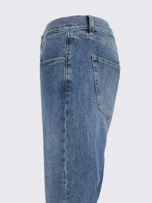 DONDUP Mid-rise Five-pocket Straight Fit Cotton Denim Jeans