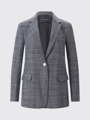 Fabiana Filippi Single-breasted Blazer In Virgin Wool With Flap Pockets