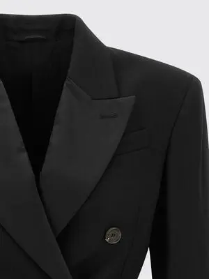 Brunello Cucinelli Double-breasted Virgin Wool Blazer With Peaked Lapels