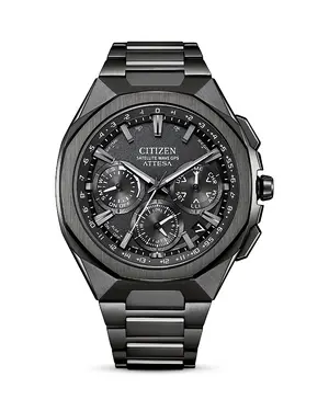 Citizen Attesa Chronograph, 43.2mm - Gray