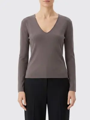 TOTEME Viscose Blend Long-sleeved V-neck Jumper
