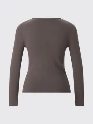 TOTEME Viscose Blend Long-sleeved V-neck Jumper