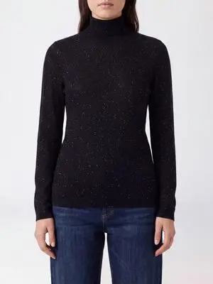 Fabiana Filippi Sequin-embroidered Slim Fit Wool Turtleneck Jumper