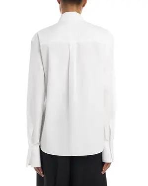 Erdem Cotton Poplin Long Sleeve Shirt