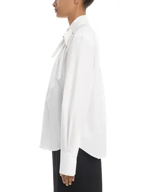 Erdem Cotton Poplin Long Sleeve Shirt