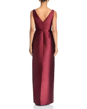 Erdem Embellished Mikado Pencil Gown