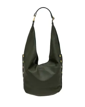HAMMITT LOS ANGELES Tom Zip Large Leather Shoulder Bag