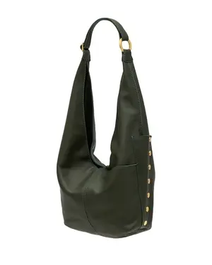 HAMMITT LOS ANGELES Tom Zip Large Leather Shoulder Bag