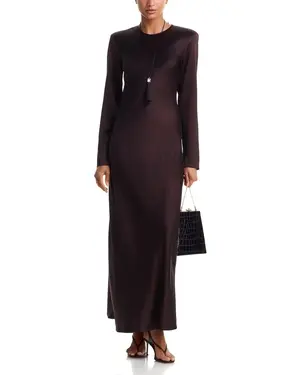 HEIRLOME Mercedes Silk Maxi Dress