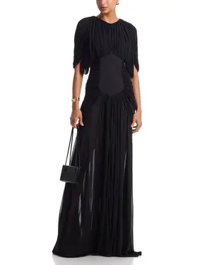 HEIRLOME Micka Draped Blouson Gown