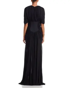 HEIRLOME Micka Draped Blouson Gown