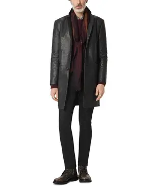John Varvatos John Varvato Maida Leather Jacket