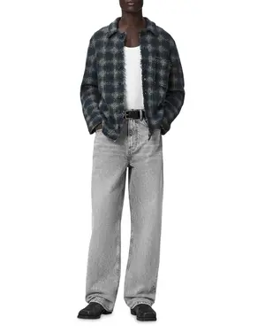 ALLSAINTS Rivet Slouch Cotton Relaxed Fit .7 Jeans