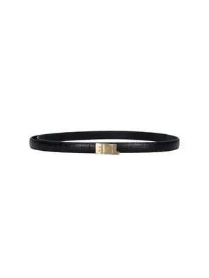 ERL Logo Buckle Leather Belt