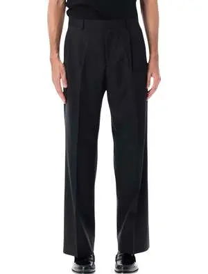 SUNFLOWER Tailored Wool Trousers - Nero
