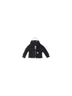 Carhartt Work In Progress Mini Zip Hoodie Keychain - Black