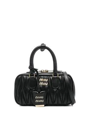 Miu Miu Arcadie Mini Leather Handbag - Multicolor