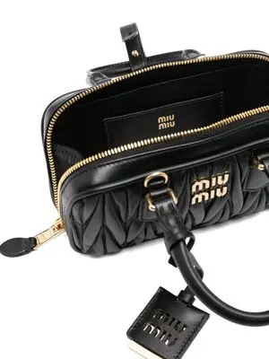 Miu Miu Arcadie Mini Leather Handbag - Multicolor