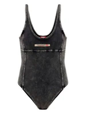 DIESEL® Cotton Bodysuit - Multicolor