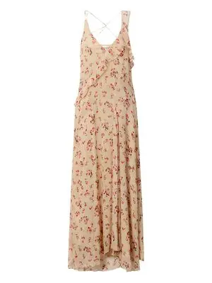 Isabel Marant Étoile Marant Luxie Long Dress - Multicolor