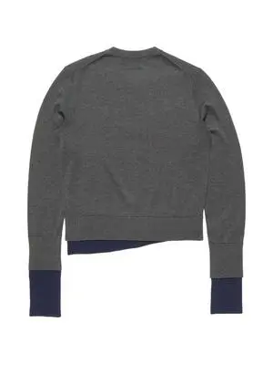 Acne Studios Silk Crewneck Cardigan