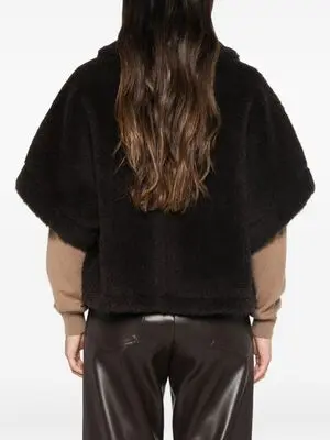 Max Mara Wool Cape - Multicolor