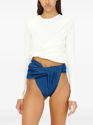 DIESEL® Cotton Cropped Top