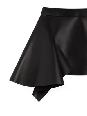 Givenchy Leather Mini Skirt
