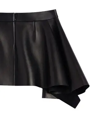 Givenchy Leather Mini Skirt - Multicolor