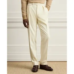 Ralph Lauren Gregory Hand-tailored Flannel Trouser