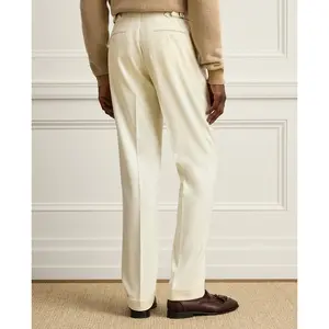 Ralph Lauren Gregory Hand-tailored Flannel Trouser