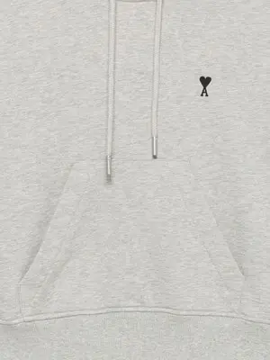 AMI Paris De Coeur Cotton Hoodie
