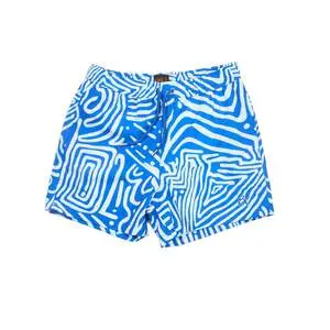 EIGHT X Blueprint Swim Trunks - Blue