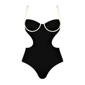 IVY SWIMWEAR Noelle Monokini - Black
