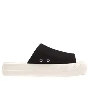 CONVERSE Chuck Taylor All Star Platform Slides 'cowspot Black - Black/beige