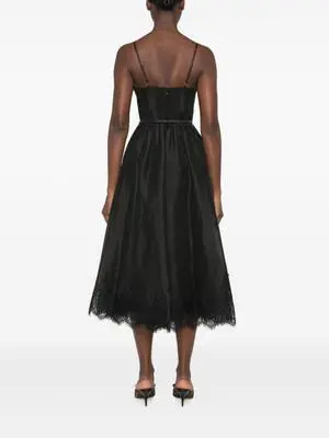 Zimmermann Valiant Silk And Linen Midi Dress