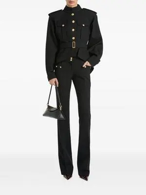 Balmain Wool Belted Jacket